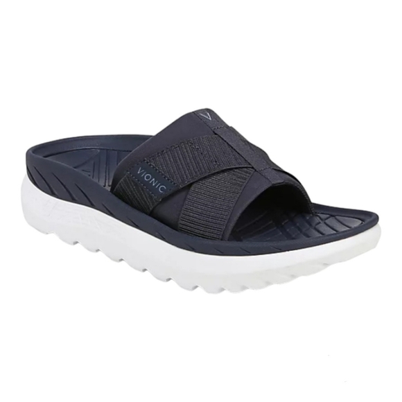Vionic | Shoes | Vionic Adjustable Unisex Recovery Slide Sandals ...